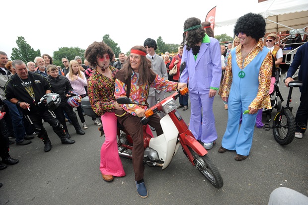Fans and riders get into Classic TT Paddock Carnival Spirit - iomtt.com ...